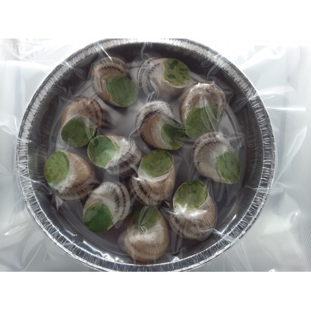 ESCARGOTS FARCIS AU BEURRE A L’AIL PERSILLE DE LA CARACOLE